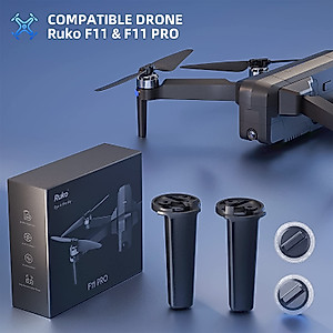 Ruko F11GIM2 Drone with 3 Batteries and Spare Gears, Auto to Home, Brushless Motor, 6-Level Wind Resistance