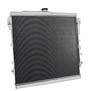 OzCoolingParts 2 Row Core AA5052 Aluminum Radiator For 2007-2014 08 09 10 11 12 13 Toyota Tundra Base SR SR5 4.0L V6