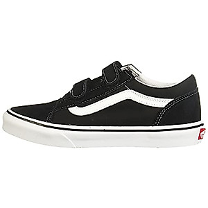 Vans Old Skool V Junior/Big Kids/Youth Shoes Black/White VN0A4UI16BT 4