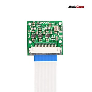 Arducam Motorized Focus Pi Camera, Autofocus for Raspberry Pi Camera Module, Motorized Lens, Software Precise Manual Focus, OV5647 5MP 1080P