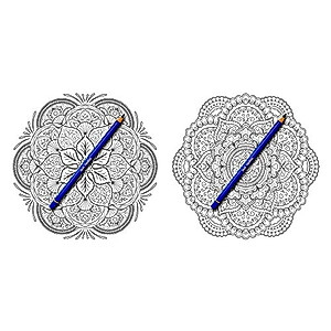 The Art of Mandala 2: Adult Coloring Book Featuring Calming Mandalas designed to relax and calm