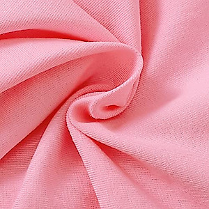 Baby Girl First Birthday Clothes 1st Birthday Girl Outfit Infant Watermelon Outfit (Pink,12-18 Months)