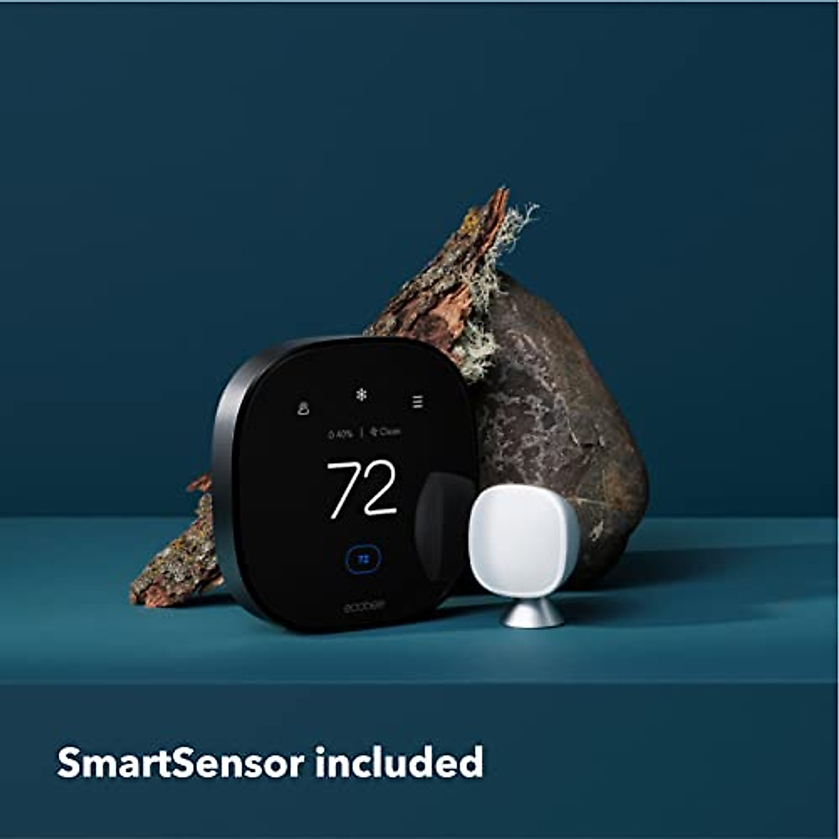 NEW 2022! ecobee Smart Thermostat Premium with Siri and Alexa and Built in Air Quality Monitor and Smart Sensor