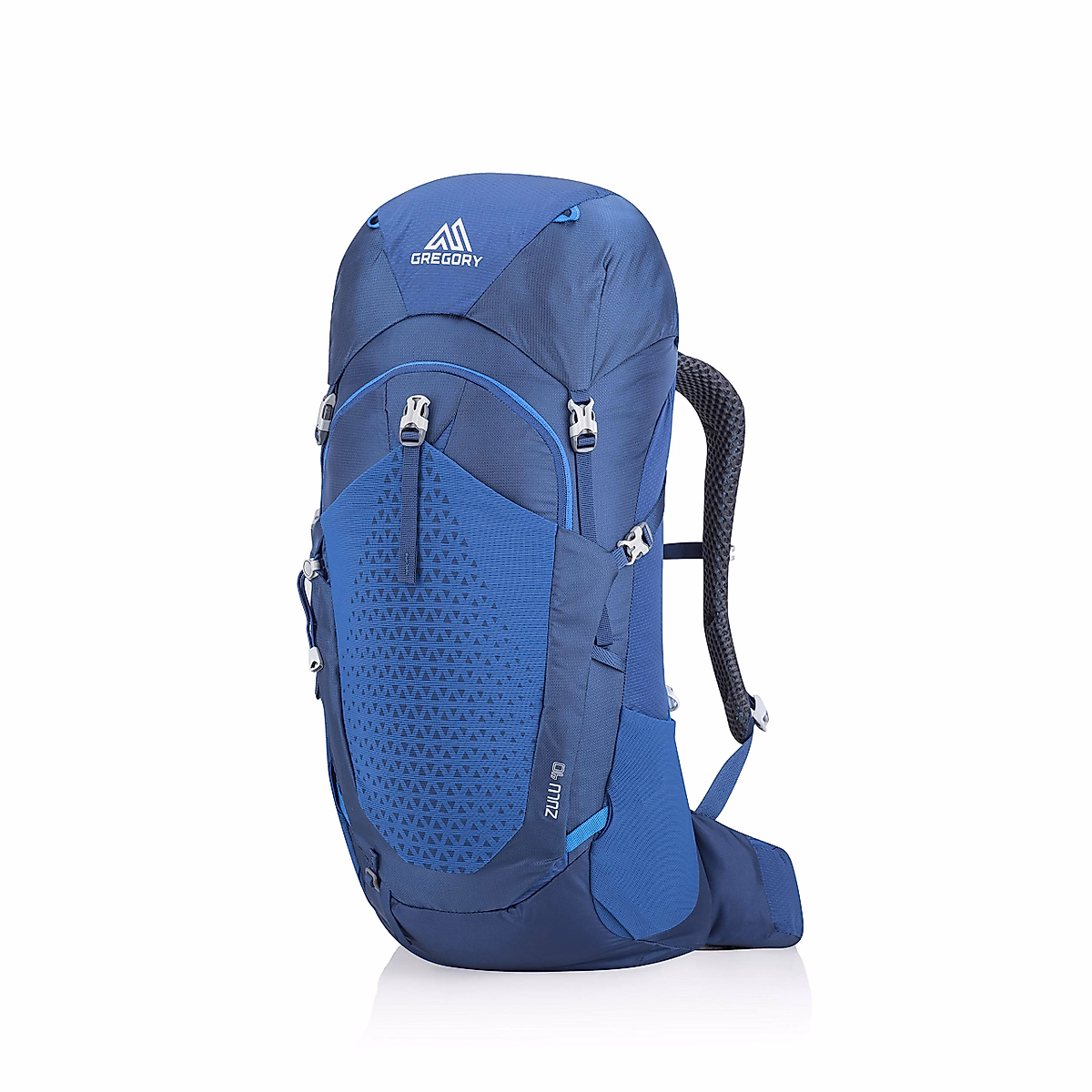 Gregory Mountain Products Zulu 40 Liter Men's Hiking Backpack , Fiery Red, Md/Lg