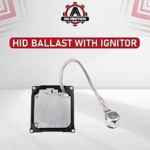 HID Ballast with Ignitor - Xenon Headlight Control Unit - Replaces 85967-52020, 81107-30D30, DDLT003, KDLT003 - Compatible with Toyota & Lexus Vehicles - Prius, Avalon, IS250, IS350, GS350, GS450h