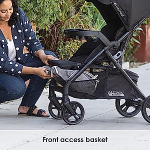 Baby Trend Passport Carriage Travel System DLX (with Ez-Lift Plus), Uptown Black