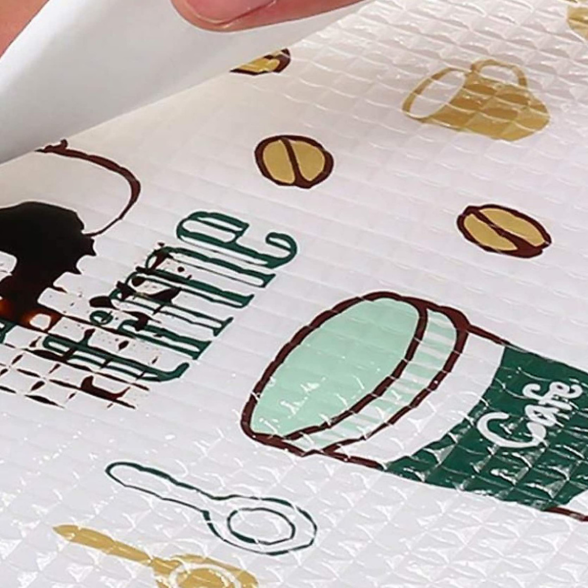 Shelf Drawer Liner Non Adhesive Foam Pad Paper for Kitchen Cabinets Bathroom Refrigerator Pantry Closet Dresser Drawer