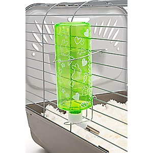 Lixit Critter Bright Water Bottles for Hamsters, Rabbits, Chinchillas, Ferrets, Guinea Pigs and Other Small Animals. (32 Ounce Pack of 1, Assorted)