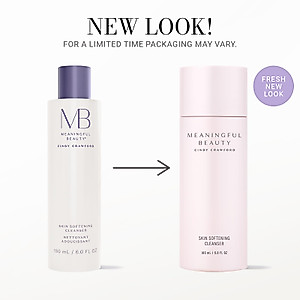 Meaningful Beauty Skin Softening Cleanser (Non-Foaming, Oil Free, Fragrance Free Wash), 6 Fl Oz