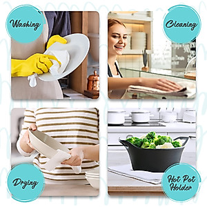 Moonlight Makers, Colorful Funny Dish Towel, Flour Sack Kitchen Towel, Sweet Housewarming Gift, Farmhouse Kitchen Decor (Olive Me Loves Olive You)