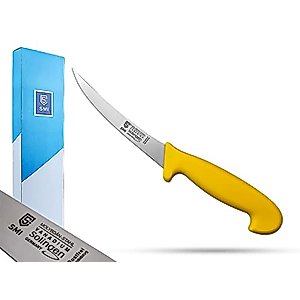 SMI - 6 inch Solingen Boning Knife Curved Meat Knife Professional Flexible Sharp Kitchen Knife Solingen Knife - Made in Germany