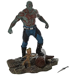 Diamond Select Toys Marvel Gallery Guardians of The Galaxy Vol. 2 Drax & Groot PVC Figure
