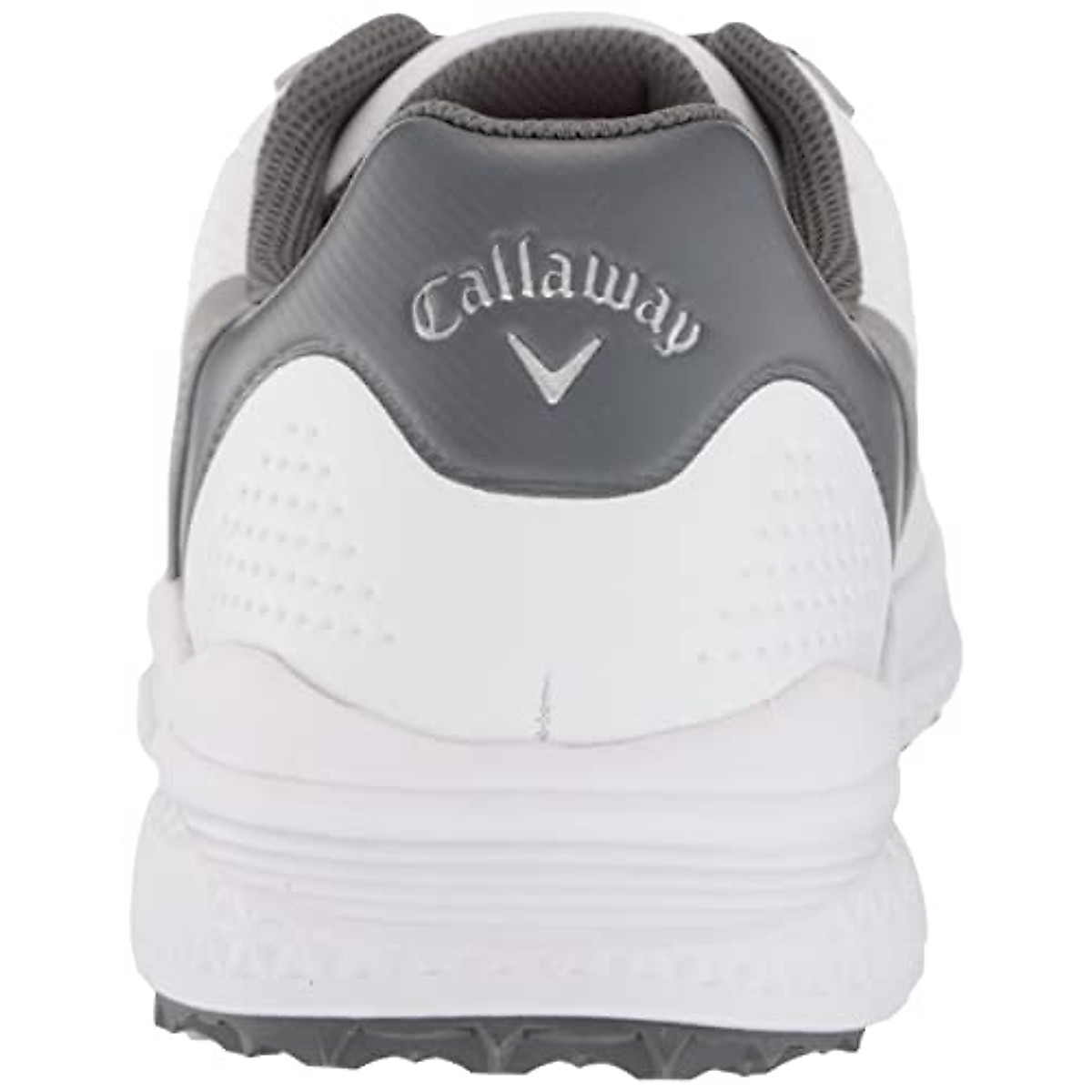Callaway Men's Solana TRX v2 Golf Shoe, White/Grey, 10.5