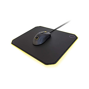 Cooler Master Dual-Sided Gaming Mouse Pad with RGB Illumination and Software Customization