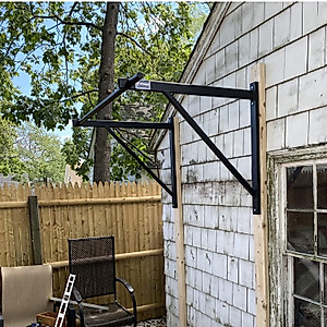 Titan Fitness Ceiling Wall-Mount Pull-Up Bar, Chin Up Bar, Rated 500 LB, Gym Workout Fitness Pro Mount