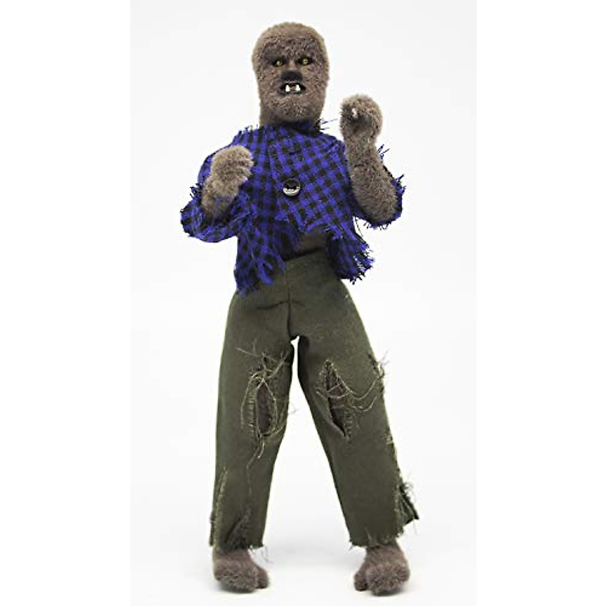 Mego Action Figures, 8” New Mego Werewolf - Full Body Flock (Limited Edition Collector’s Item)