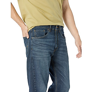 Signature by Levi Strauss & Co. Gold Big & Tall Men's Regular Fit Flex Jeans, Crusade FLX, 44W x 32L