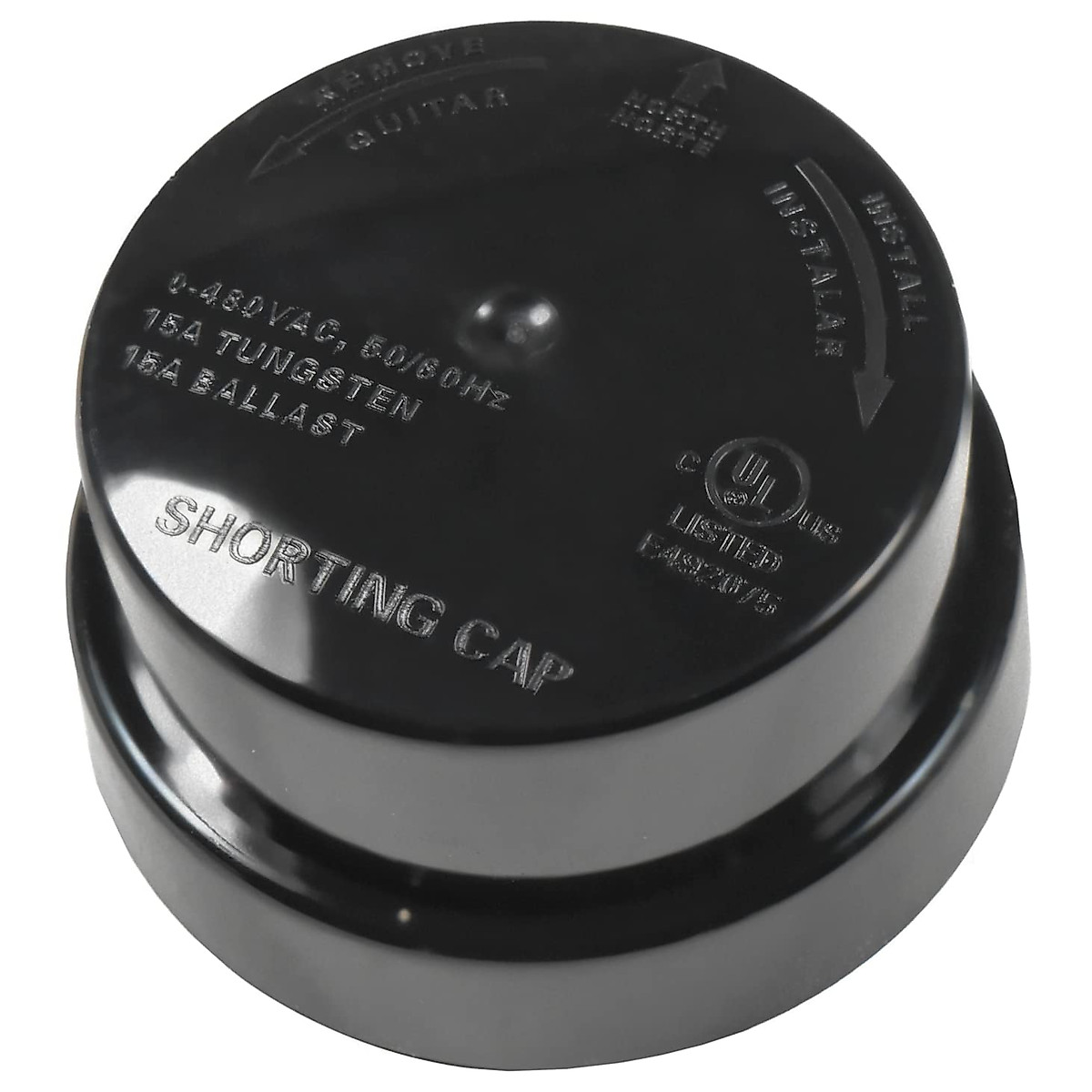 HQRP 4-Pack Photocell Sensor Shorting Cap Outdoor Light Photoelectric Switch Short Circuit Cap Twist Lock Plug for Led Garage Light, Outdoor Pole Light, Landscape Lightening etc.