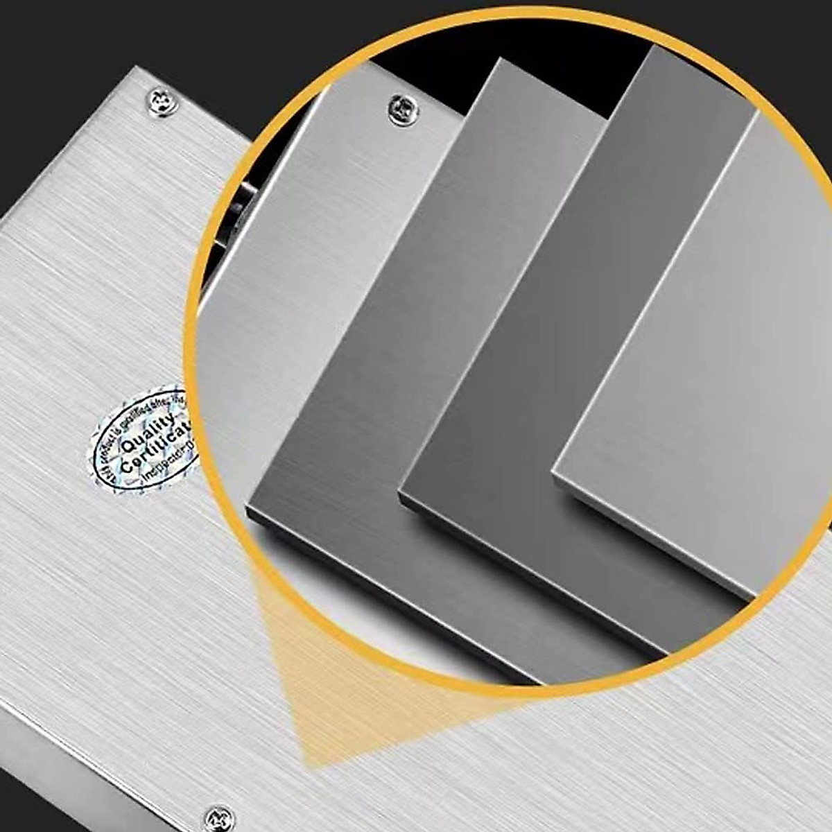 Commercial 4 Channel Timer - DEGOTM Kitchen Stainless Steel 4 Channel Timer Cooking Timers Baked Burger Fried Chicken Loud Alarm Reminder for Restaurant Home Kitchen