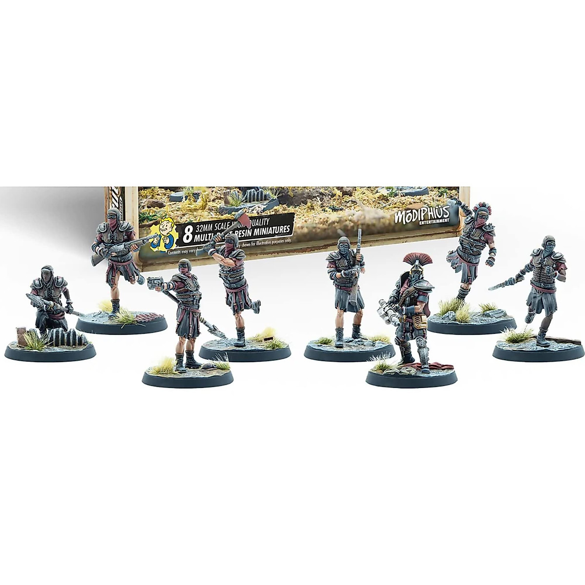 Modiphius Entertainment Fallout Wasteland Warfare: Caesar's Legion Core Box - 8 Figure Set, RPG