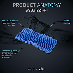 Dolphin Genuine Replacement Part — Front Blue Brush — 99831221-R1