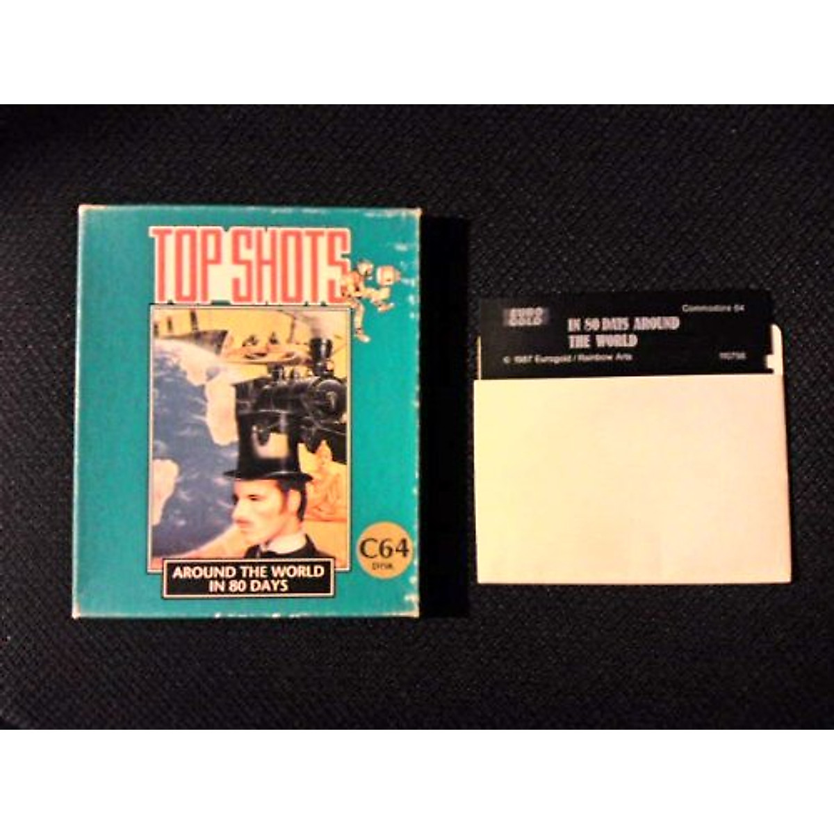 In 80 Days Around the World - Commodore 64