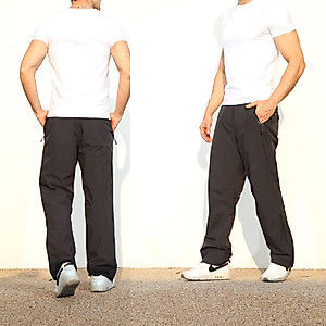 K.E.J. Golf Pants Men Joggers Pants Rain Pants Waterproof Lightweight Sporty Trousers for Workout Running Hiking Fishing