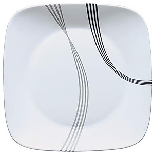 Corelle Boutique Square Urban Arc 16-Piece Dinnerware Set, Service for 4