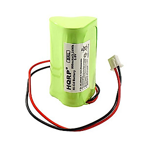 HQRP Emergency Exit Light Battery Compatible with Unitech AA900MAH 3.6V 6200RP 6200-RP Exitronix 10010037 Lowes 253799 TOPA BBAT0063AMax Power B2-0031 B20031 Max Power B2-0030 B20030 MH468886