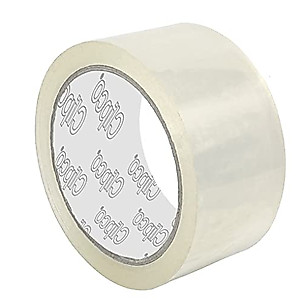 Clipco Premium Packing Tape Heavy Duty (Clear) (6-Pack)