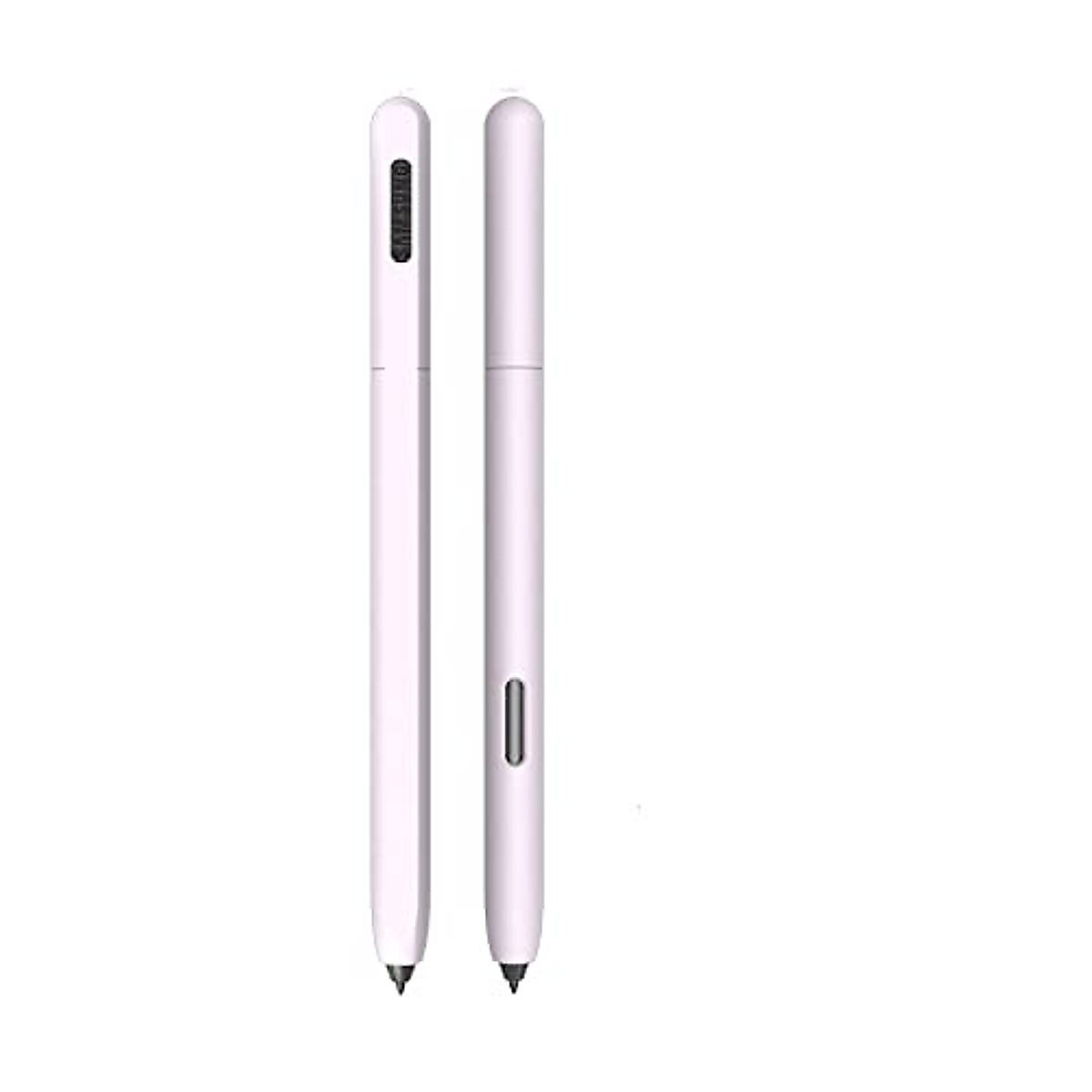 2 Pack Cute Design Silicone Sleeve Case Compatible with Samsung Galaxy Tab S7/S7+/S7 FE/S8/S8+/s8 ultra/S9/S9+/S9 Ultra S Pen, Protective Skin Cover case Non-Slip Smooth Grip Holder(Purple+Green)