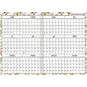 LANG Watercolor Seasons 2024 Monthly Pocket Planner (24991003189)