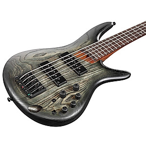 Ibanez SR Standard 5 String Electric Bass - Black Stained Burst