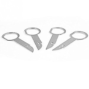Car Radio Removal Tool Key DIN Release Keys Compatible with Focus Transit Connect Fiesta Fusion C-Max Mondeo St 6000 CD Sony 6 Disc Head Unit CD Player Stereo car Radio Tools 4 pcs Double DIN Radio