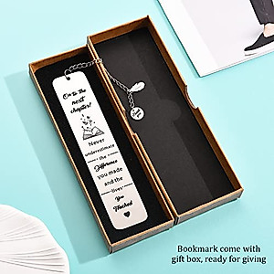 Retirement Gifts for Women Men - Retired Gifts for Women - Cute Metal Bookmarks for Book Lovers Readers Retirees Boss Coworker Farewell Leaving Gifts