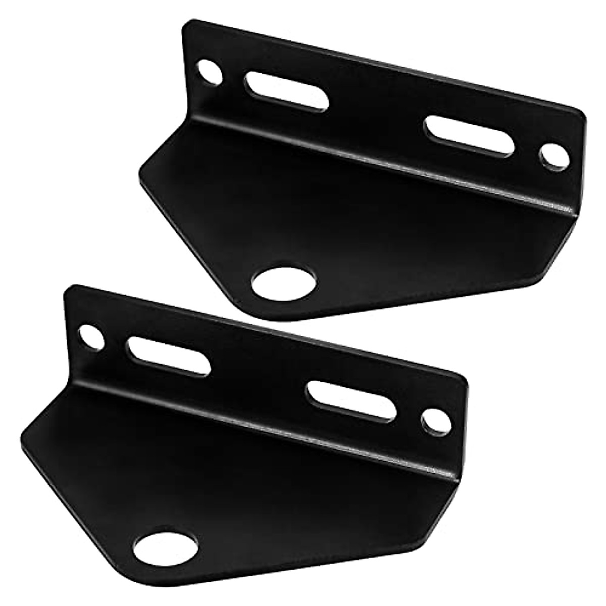 2 Pcs Lawn Mower Hitch, Heavy Duty Zero Turn Mower Trailer Hitch Universal Tractor Tow Hitch Hitch Adapter Bracket with 0.78” Pin Hole Strong Steel Trailer Hitch (2 Pcs)