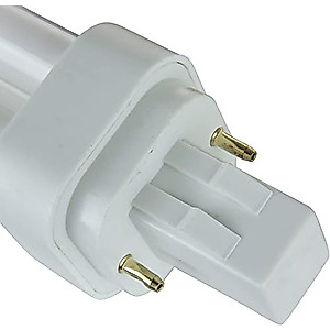 Sunlite PLD13/SP41K 13-Watt Compact Fluorescent Plug-in 2-Pin Light Bulb, 4100K Color