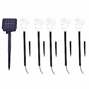 signmeili Solar Snowman Lights, Waterproof Solar Snowman Ground Plug Lights, Energy Saving and Easy to Install, Lamps for Home, Pathway, Garden Stakes