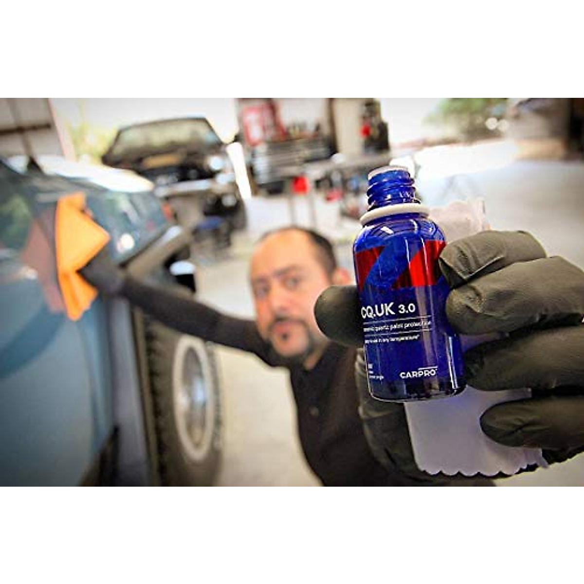 CARPRO CQUARTZ UK 3.0_30ml Kit - Ceramic Coating Finish, Quartz Based Nanotechnology, Bonds to Paint, Glass, Metal and Plastic