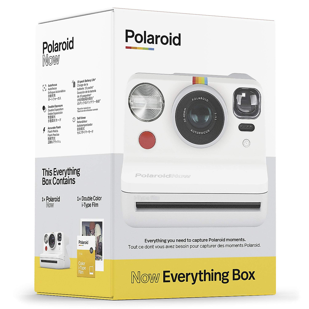Everything Box Polaroid Now - White - 6025