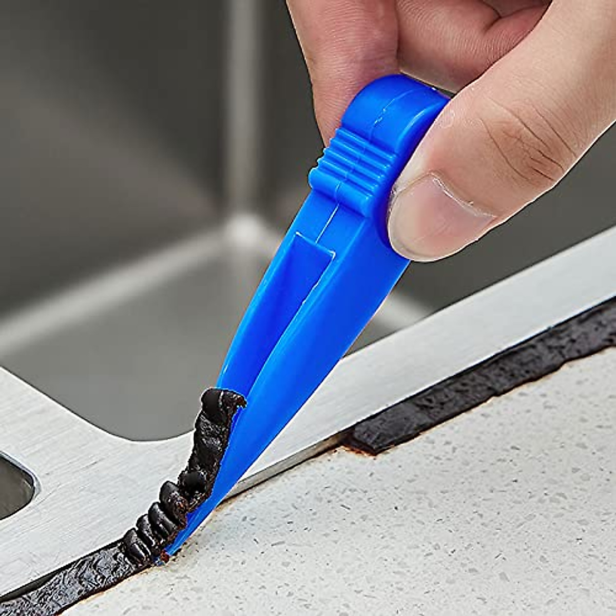 Audoloku 3PCS Crevice Brush Gap Deep Cleaning Brush Small Detail Kitchen Scrub Brush Window Groove Sliding Door Track Home Cleaning Brush