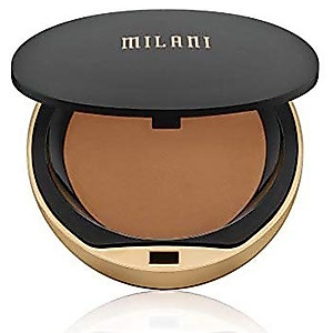Milani Conceal + Perfect Shine-Proof Powder - (0.42 Ounce) Vegan, Cruelty-Free Oil-Absorbing Face Powder that Mattifies Skin and Tightens Pores (Dark Deep)