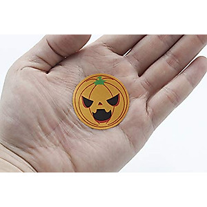 Halloweens Pumpkins Stickers Roll 1,000 Pieces 8 Fces Stickers for Jack O Lantern Trick or Treat Indoor Art Crafts Scrapbooking Thanksgiving Seasonal Decor Party Decorations Decals - 1.5x1.5 inchi