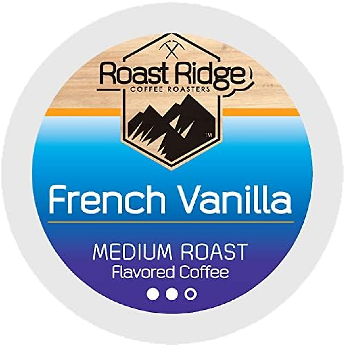 Roast Ridge Single Serve Coffee Pods for Keurig K-Cup Brewers, French Vanilla Blend, Medium Roast, 100 Count