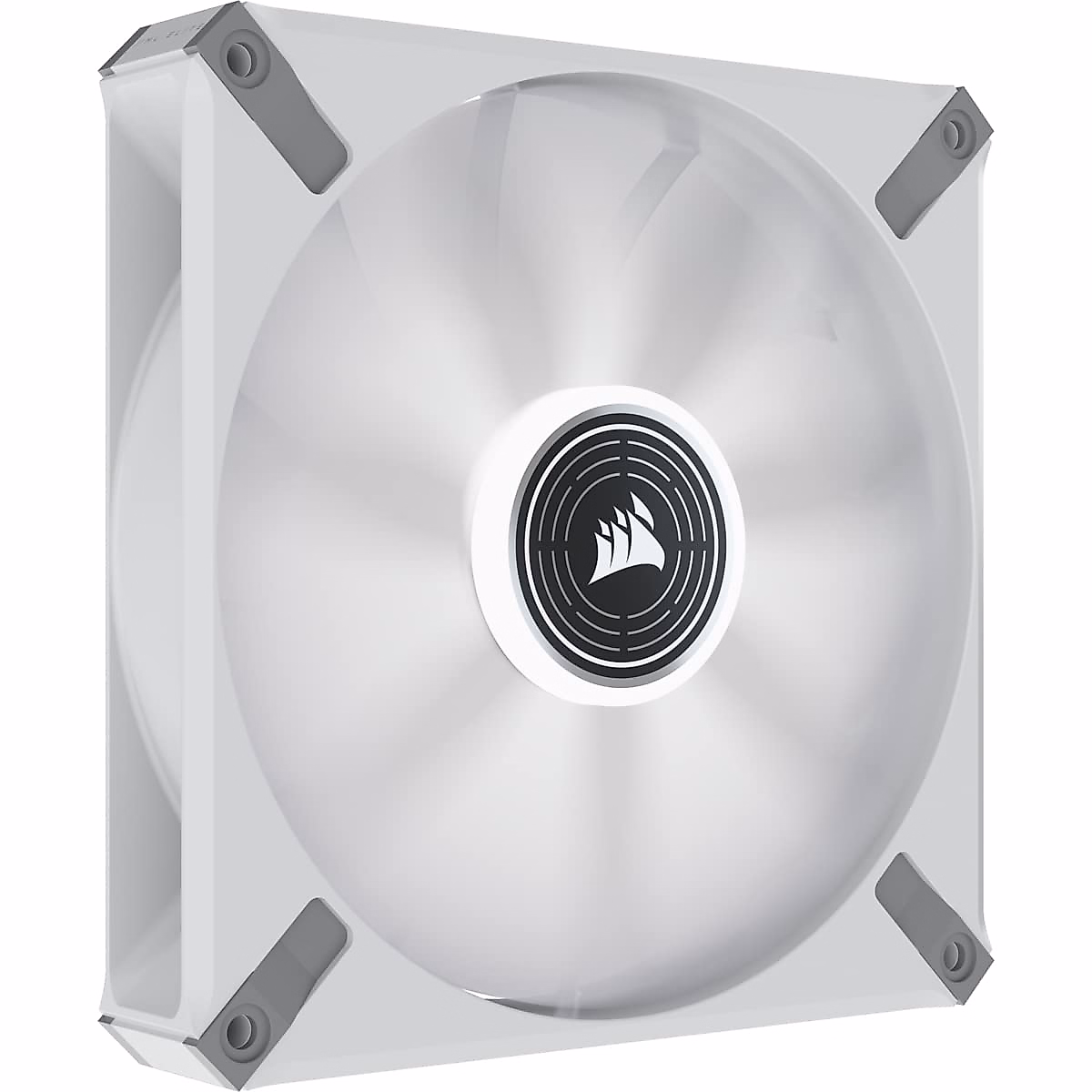 CORSAIR ML140 LED Elite, 140mm Magnetic Levitation White LED Fan with AirGuide, Single Pack - White Frame