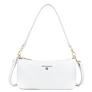 AMELIE GALANTI Small Crossbody Shoulder Bags for women Handbags Purse Underarm pouch with Two Removable adjustable straps