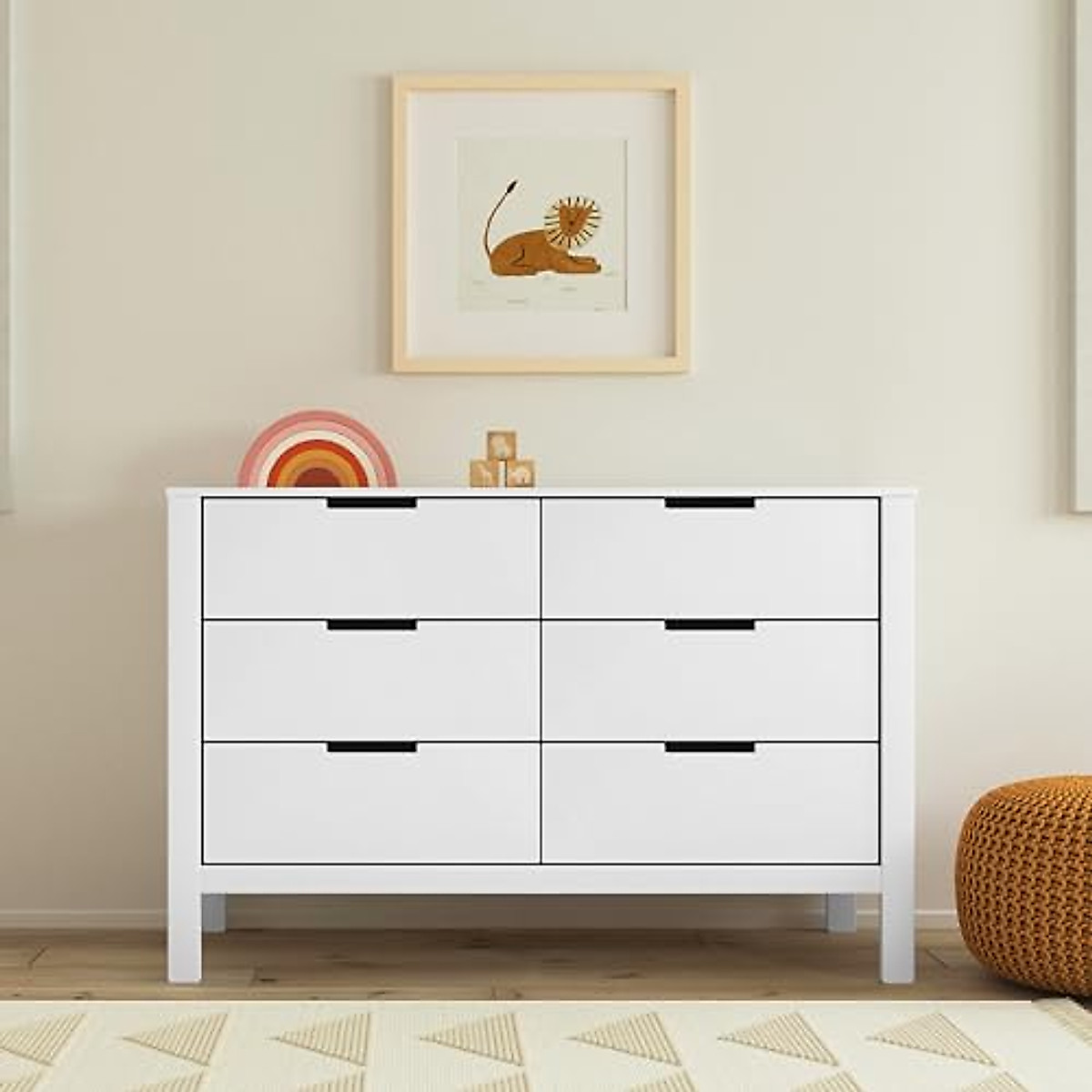 Carter's by DaVinci Colby 6-Drawer Dresser in White