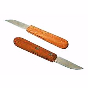 Sunrise Kitchen Supply 7" Wood Handle Onion Knife (2 Pieces)