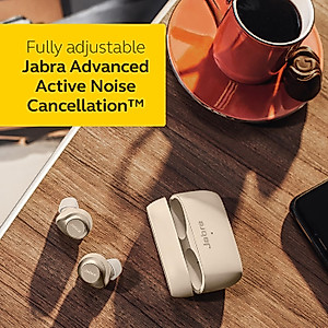 Jabra Elite 85t True Wireless Bluetooth Earbuds, Gold Beige – Advanced Noise-Cancelling Earbuds with Charging Case for Calls & Music – Wireless Earbuds with Superior Sound & Premium Comfort, 12
