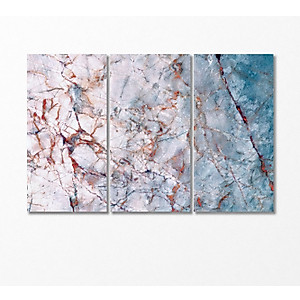 Abstract Natural Stone Pattern Canvas Print 1 Panel / 36x24 inches